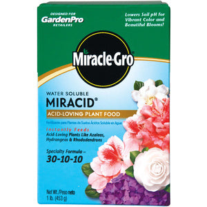 Miracle-Gro Miracid Water Soluble Plant Food Fertilizer - 1 Lb. | Seed ...