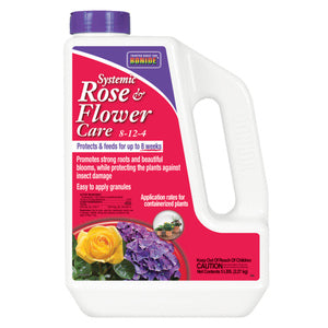 Bonide Systemic Rose & Flower Care 8-12-4 Fertilizer - 6 Lbs. | Seed World