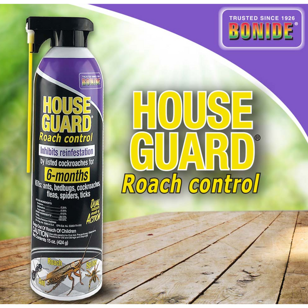 House Guard Roach Aerosol - Insecticide 15 Oz (Discontinued) | Seed World