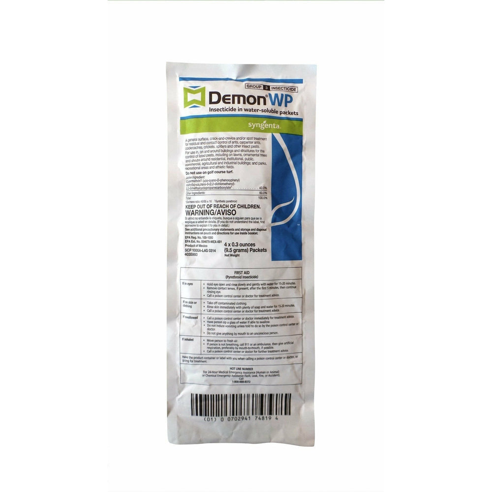 Demon WP Insecticide 4 x 0.3 Oz. Packets | Seed World