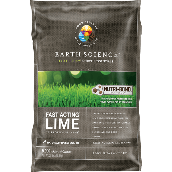 Fast Acting Lime Lawn Fertilizer - 25 Lbs. | 5000 Sq. Ft. Coverage ...