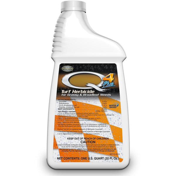 Q4 Plus Broadleaf Weed Herbicide (Controls Nutsedge, Foxtail, Crabgrass ...