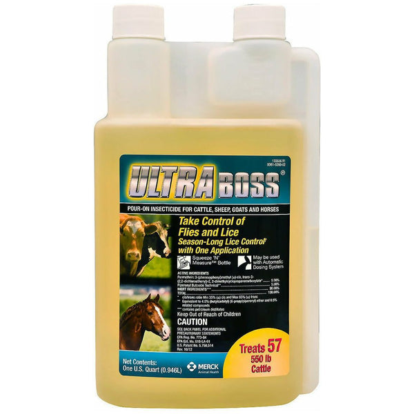 Ultra Boss Permethrin Insecticide Pour-On - 1 Quart | Seed World
