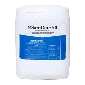 SaniDate 5.0 Sanitizer Disinfectant - 5 Gallons | Seed World
