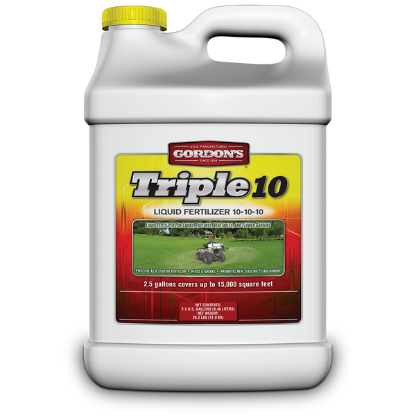 Triple 10 Liquid Fertilizer 10-10-10 Formulation - 2.5 Gallons | Seed World