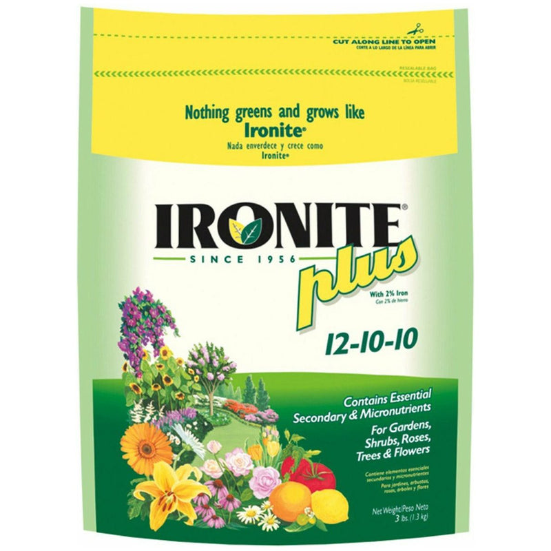 Ironite Plus 12-10-10 Lawn and Plant Food - 3 Lbs. | Seed World